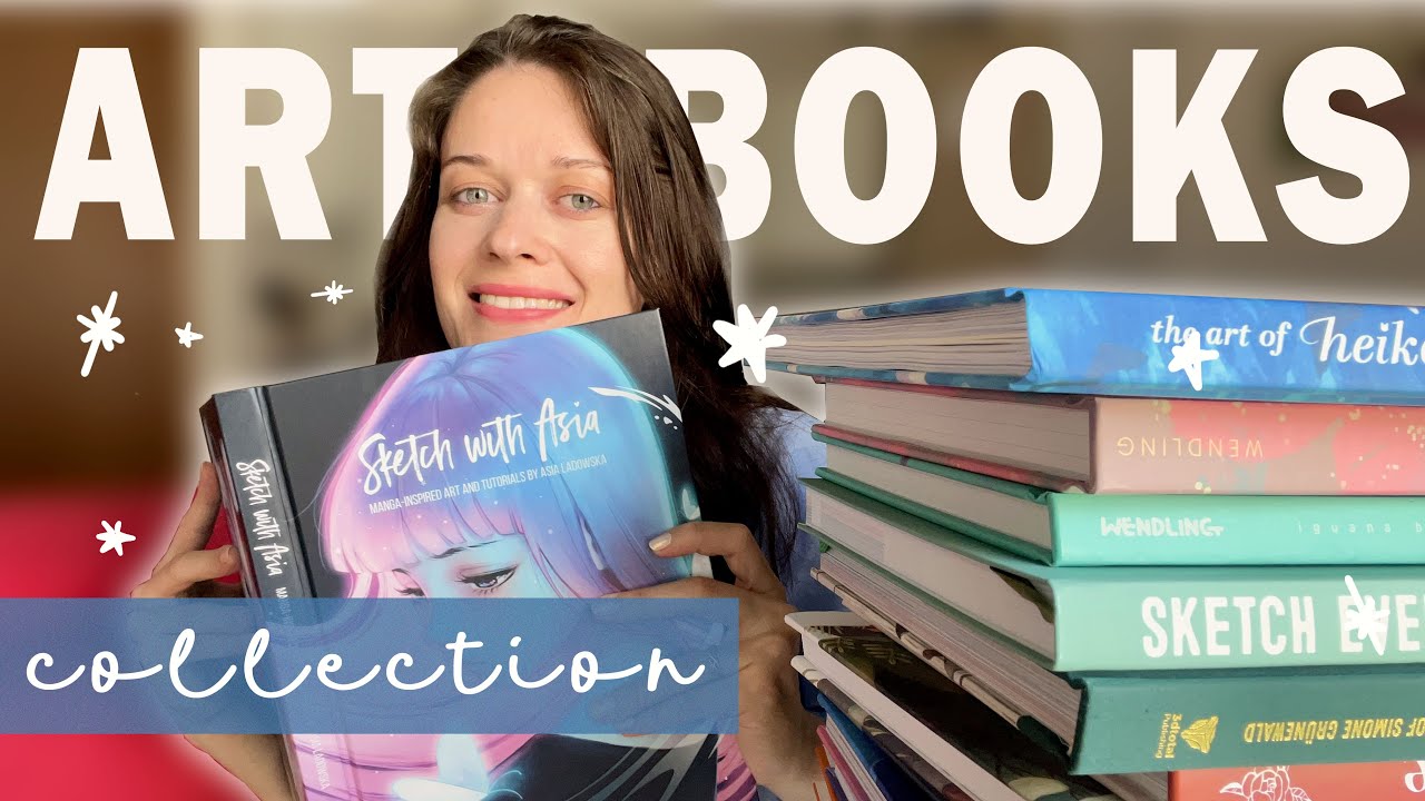 My complete ART BOOK COLLECTION (all 14 of them)📚 Loish, Heikala ...