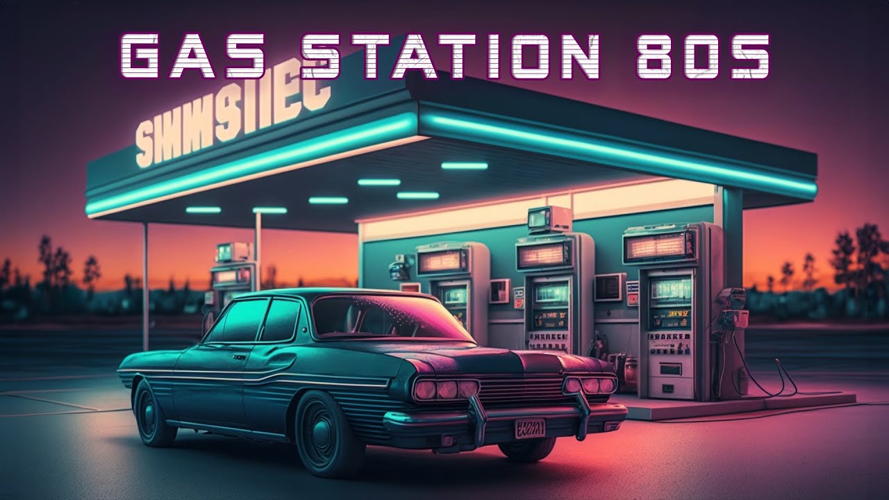Gas Station 80s ⛽ Synthwave Retrowave Chillwave Drive [ SuperWave ] 🔗 ...