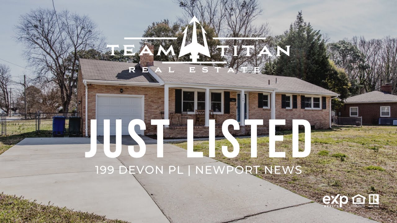 199 Devon Pl Newport News, VA | 3 bed 1.5 bath 1,200 sq ft | Jordan ...