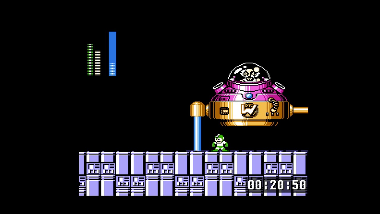 Mega Man Legacy Collection- Wily Machine 3 Challenge (Gold) - YouTube