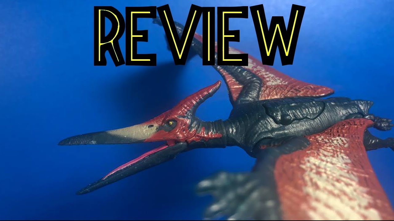 Jurassic World Battle Damaged Pteranodon Review - YouTube