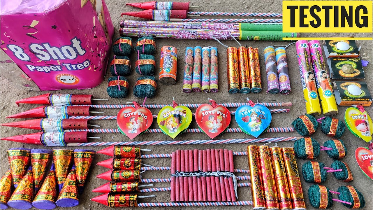 New Diwali Crackers Testing 2021 | Unique Fireworks Testing | Patakhe ...