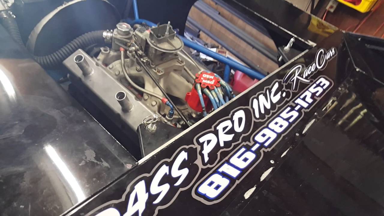 Outlaw Stock Car Engine 2nd Fire After Break-in - YouTube