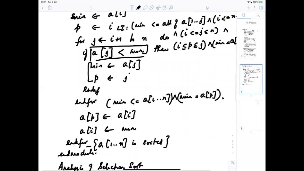 CS2700 Programming and Data Structures | Lec 14 | Selection sort, Binary search - YouTube