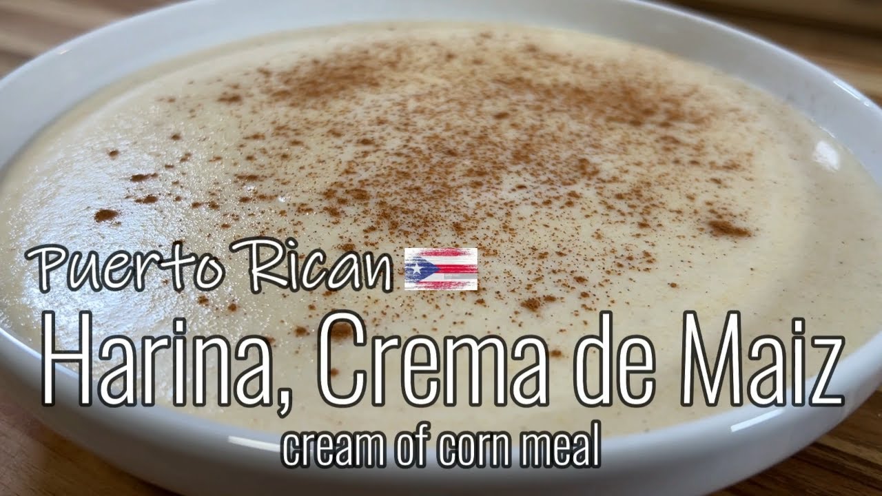 Harina de Maiz, Crema de maiz, Funche Cremosito (how to make Puerto ...