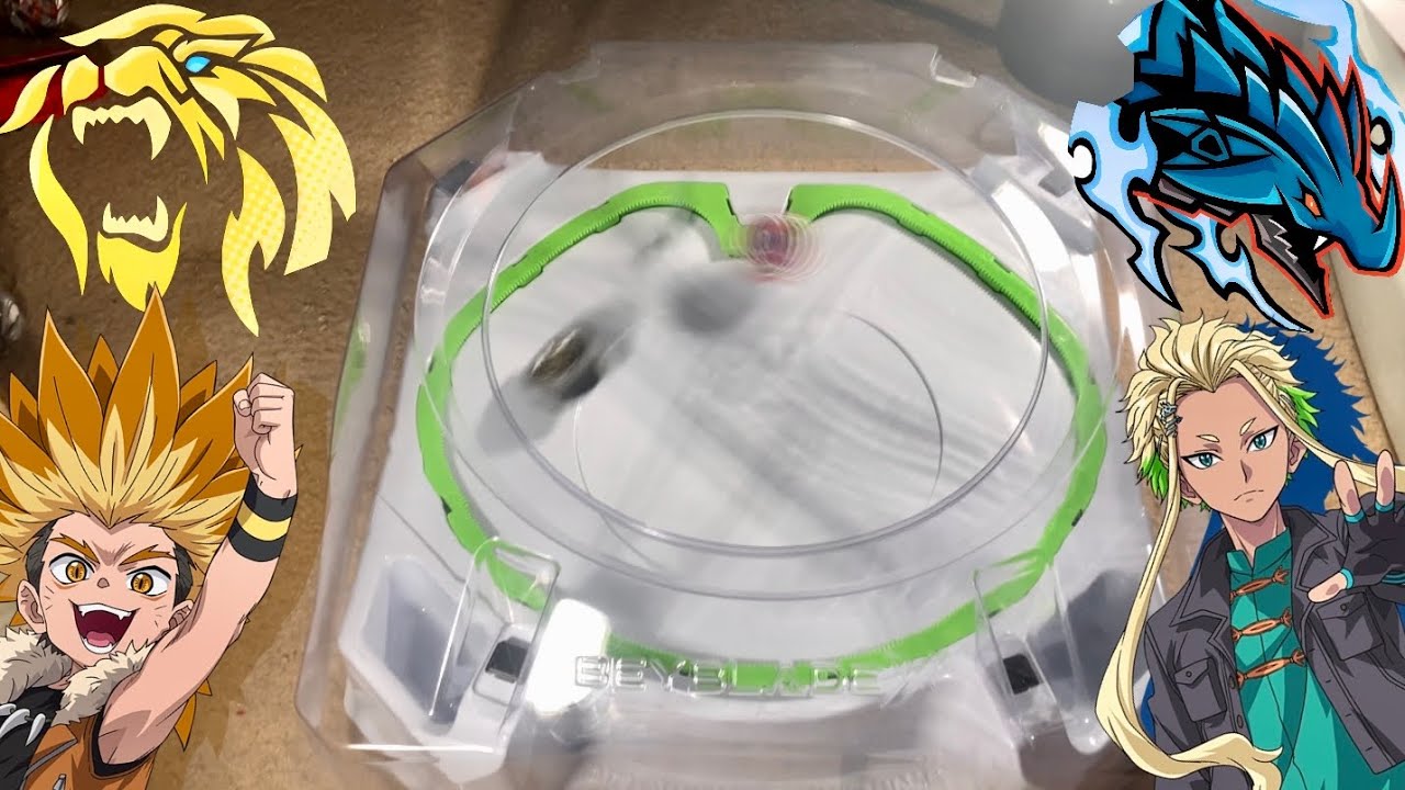 BEYBLADE X - Leon Crest 7-60 Gear Needle Vs Impact Drake 9-60 Low Rush ...
