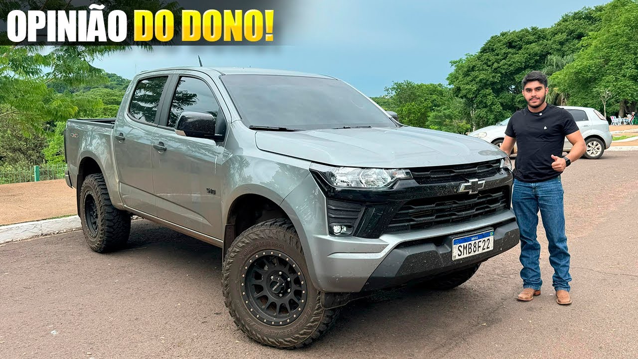 PROJETO NA NOVA CHEVROLET S10 WT, ERGUIDA 1,5” COM PNEU 265!! - YouTube