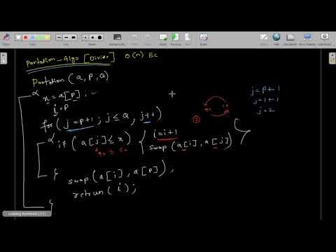Quick sort Part - 1 - YouTube