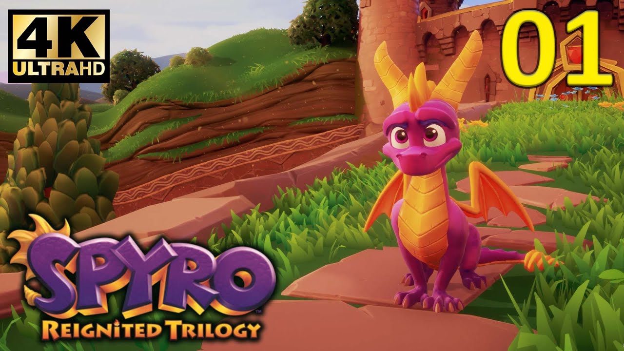 Spyro the Dragon: Reignited Trilogy - O Início [4K | 60 FPS] - YouTube