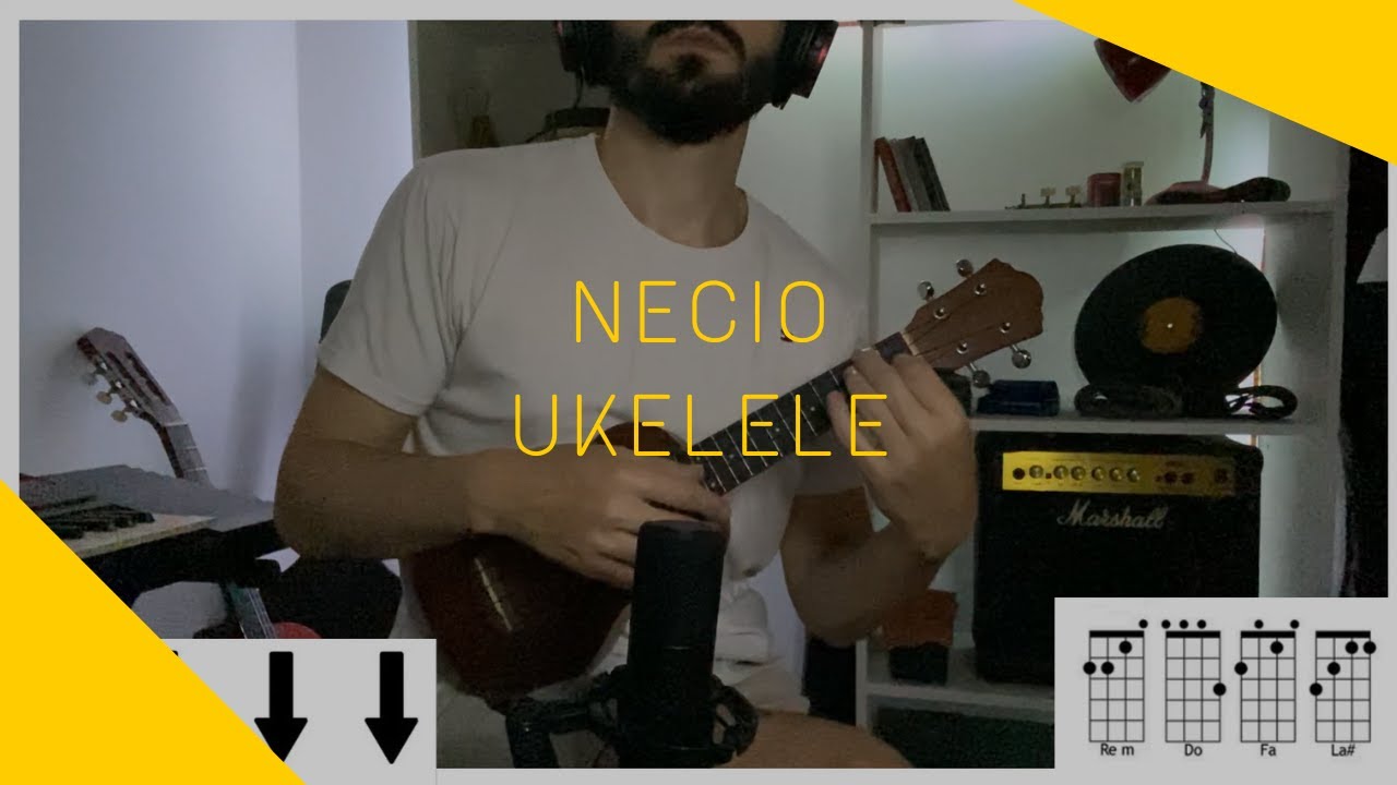 UKELELE | Necio - Paulo Londra (tutorial/cover ukelele) Martin Lopez ...