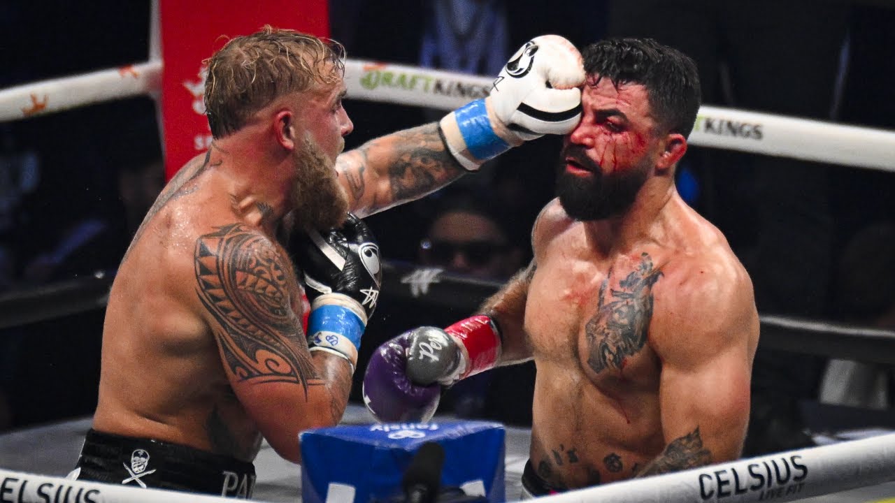 Jake Paul Sent Mike Perry To The Shadow Realm... - YouTube