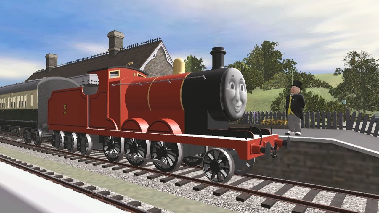 James and the Express | Ringo Starr - UK (Trainz Remake) - YouTube