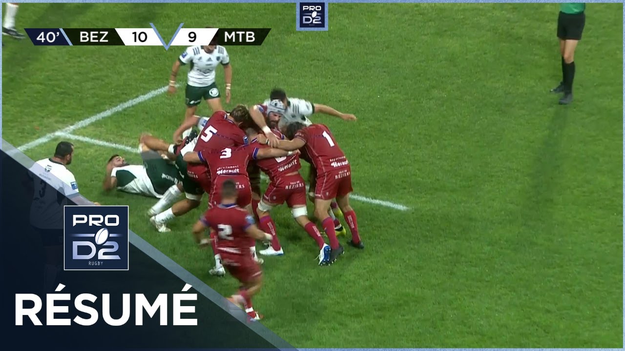 PRO D2 - Résumé AS Béziers Hérault-US Montauban: 43-33 - J04 - Saison ...