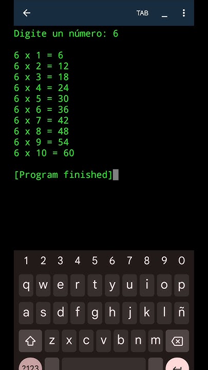 Tablas de Multiplicar con Python #python #programmingtutorial #tutorial ...