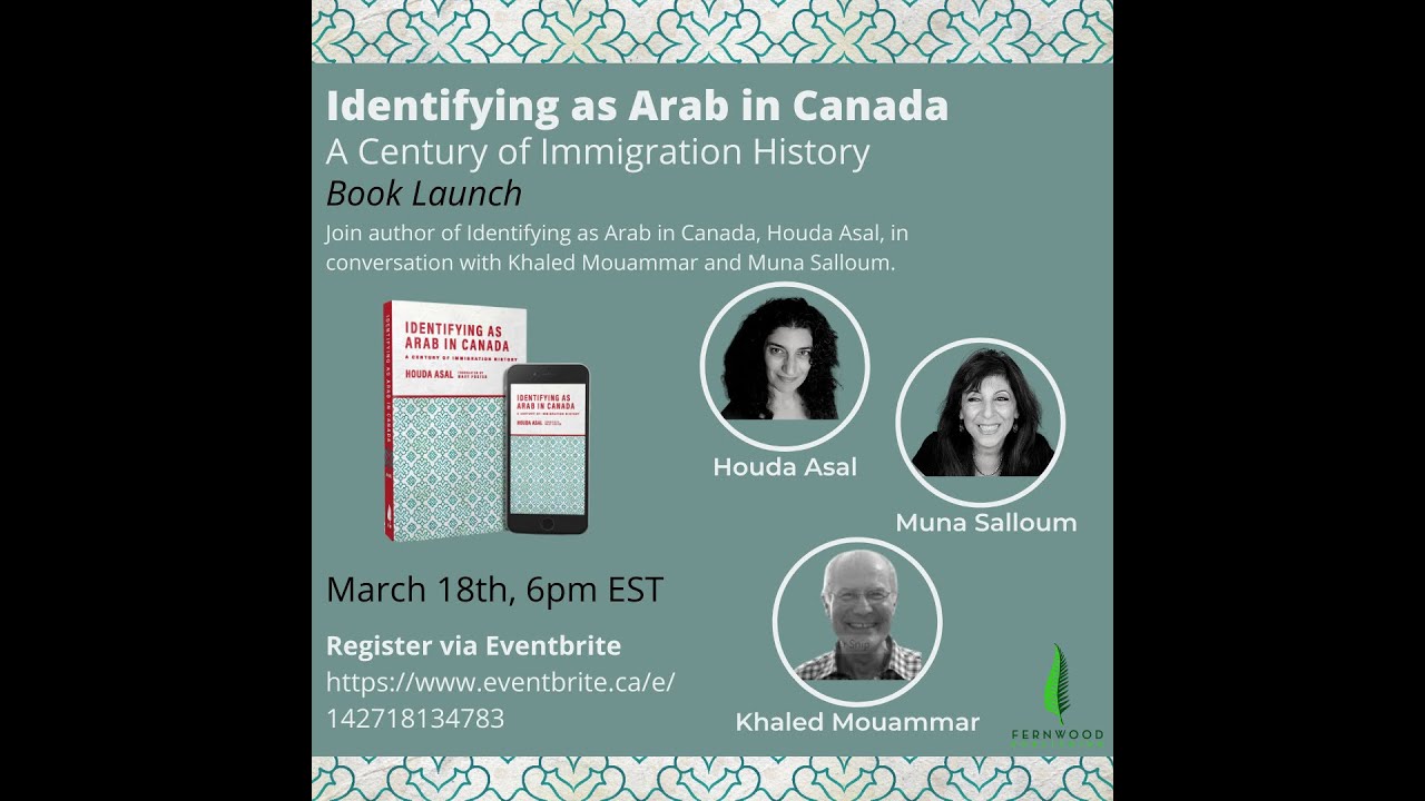 Identifying as Arab in Canada Book Launch - YouTube