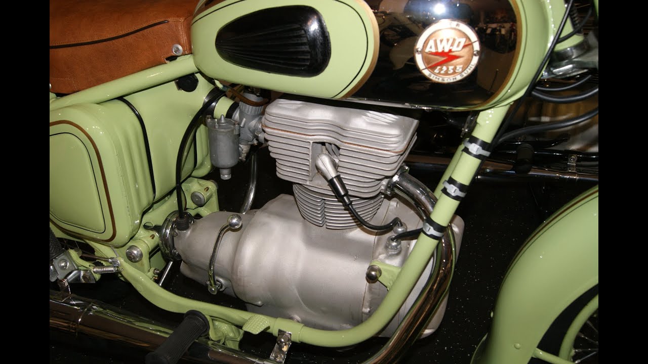SIMSON AWO 425 S Sport DDR IFA OLDTIMER Bj 1965 - YouTube