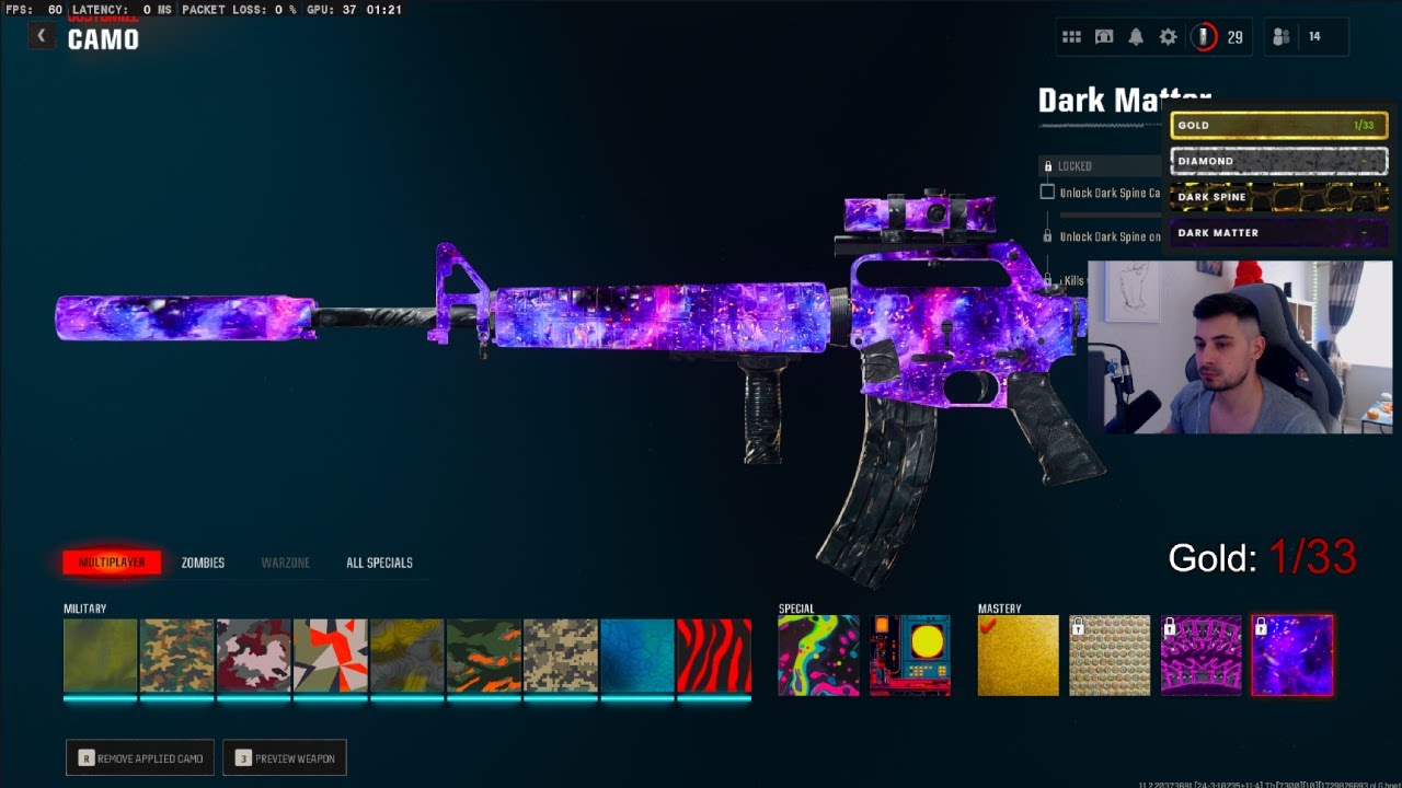 🔴Live - GOLD 4/33 🎃 Mastery Camo Grind 🛑 Black Ops 6 Camos 🐱‍👤 | Follow ...