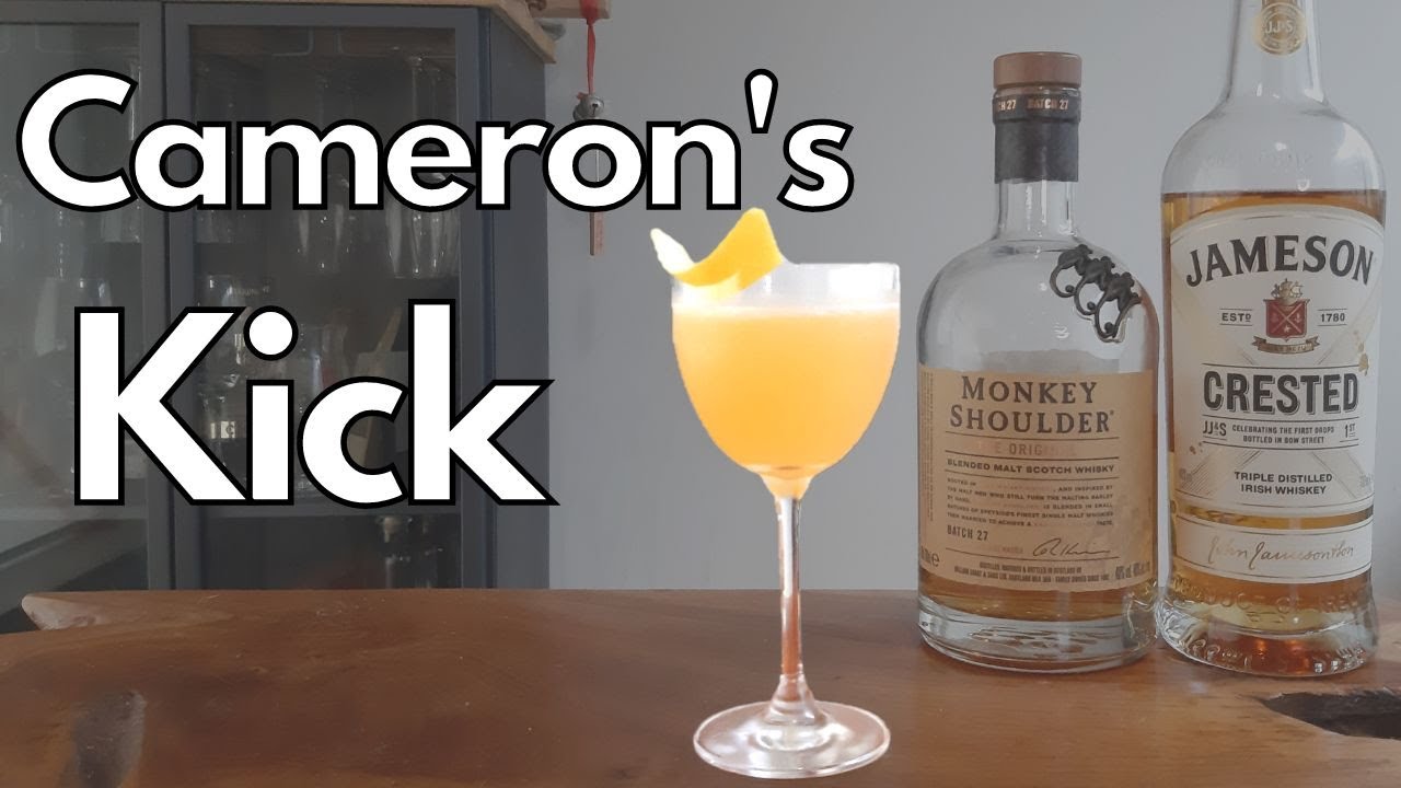Cocktail with a KICK | Cameron's Kick Recipe - YouTube