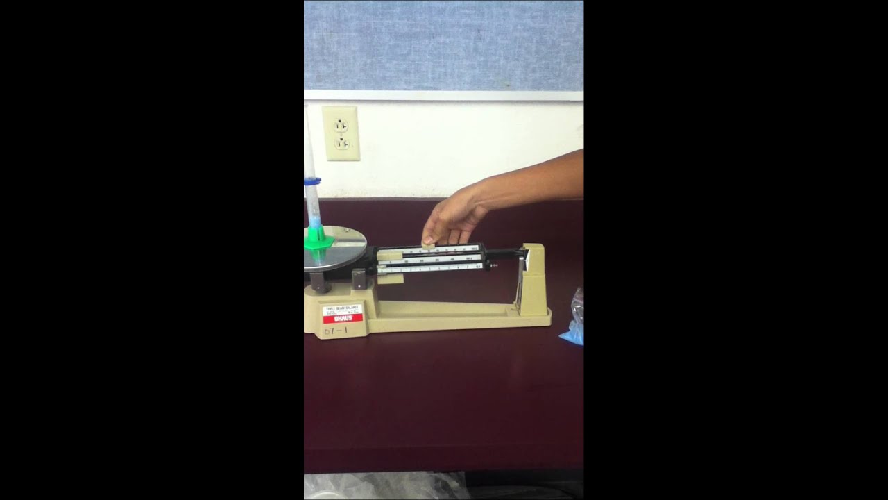 Finding the Mass of a Liquid - YouTube