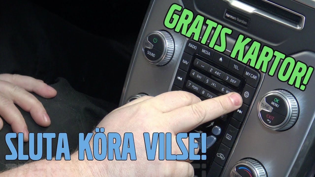 Gratis kartuppdatering ifrån Volvo till Sensus Navigation 2014. Så här ...