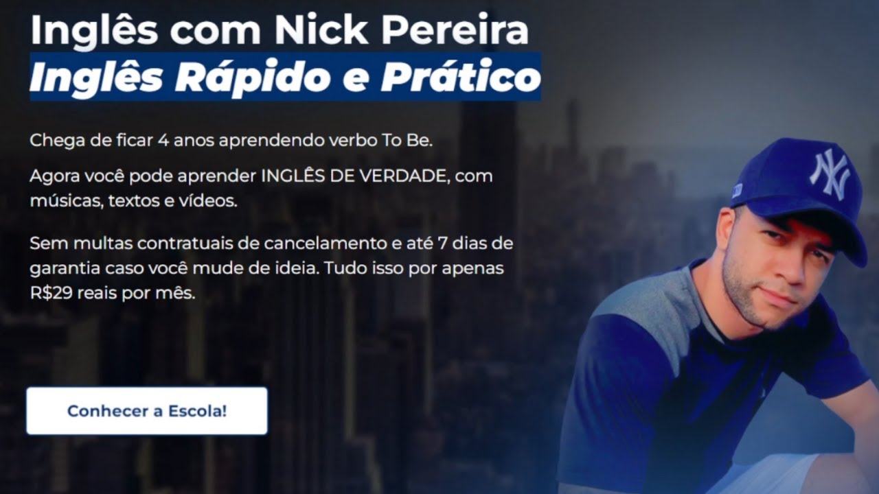 INGLÊS COM NICK PEREIRA - YouTube
