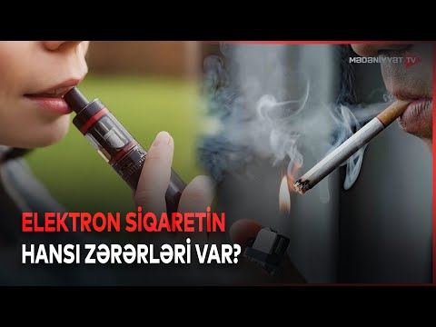 Gün ərzində bir siqaret çəkmək belə zərərlidir