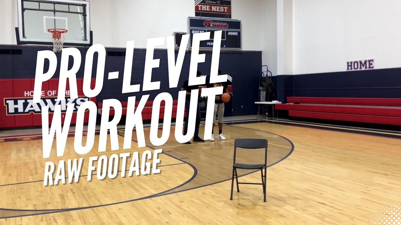 Pro-Level Training | Behind the Scenes w/ Pro Hoopers | Footwork, Speed ...