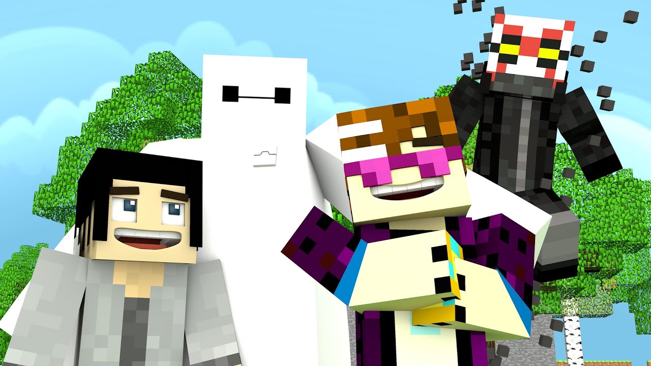 Big Hero 6 - BAYMAX'S SAVE US!! (Minecraft Roleplay Adventure!) - YouTube