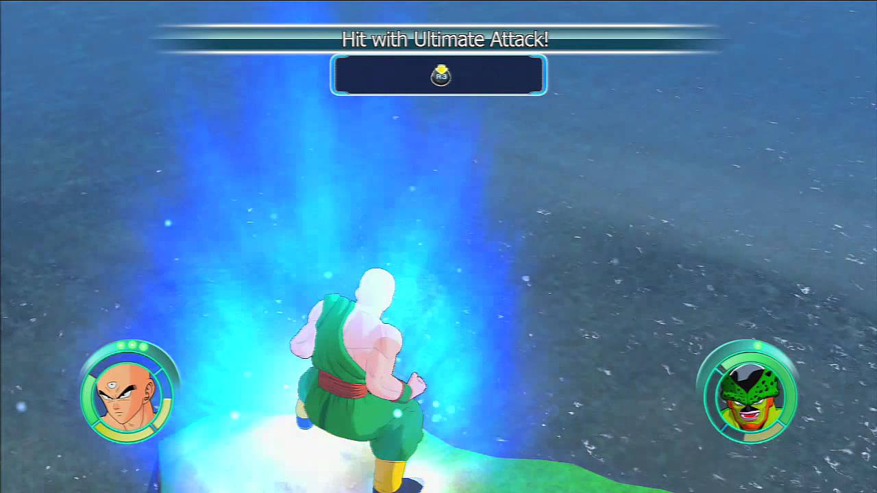 [HD]Dragon ball Raging blast - Battle 53 - Tien vs Cell(2nd form ...