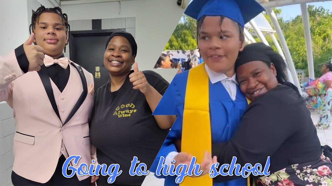 GRWM my Son’s 8th grade Prom & Graduation - YouTube