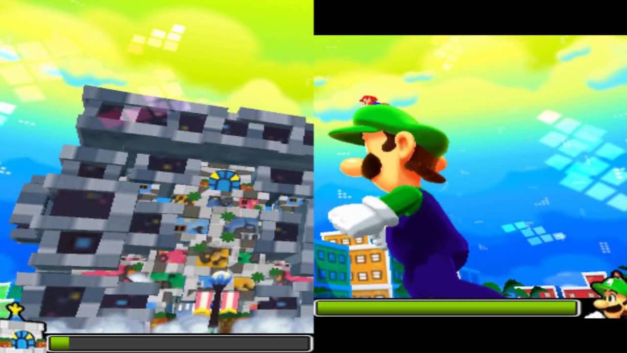 Mario & Luigi: Dream Team Part 55 - BOSS 16 3RD GIANT LUIGI BATTLE ...