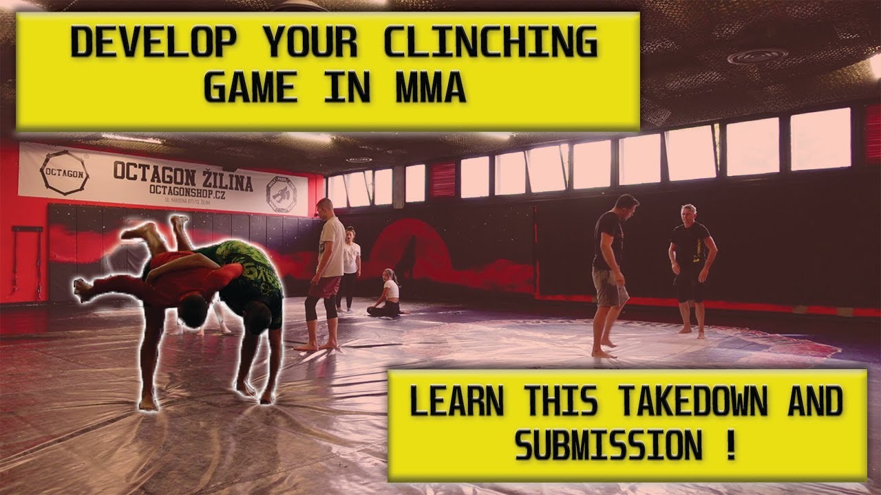 2 Simple options for takedown/submission from Clinch - YouTube
