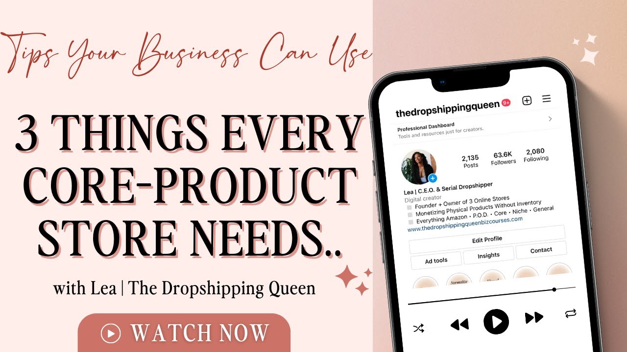 3 Things Every Core Products Store Needs! - YouTube