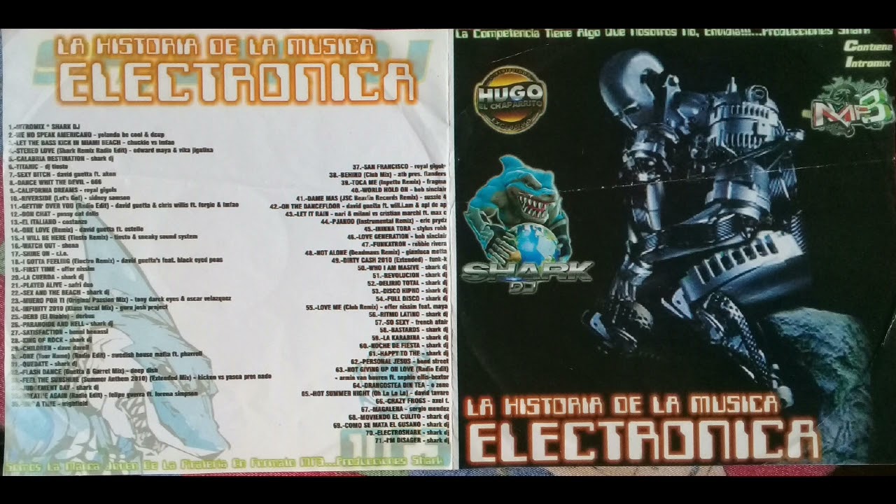 INTRO MIX (LA HISTORIA DE LA MUSICA ELECTRONICA) 2010 (Shark Dj) - YouTube