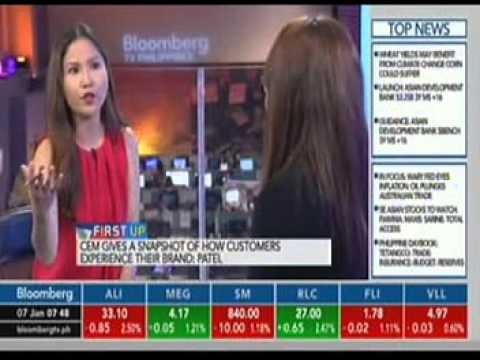 010716 SatisFIND's Michelle Patel on Bloomberg PH First Up - YouTube