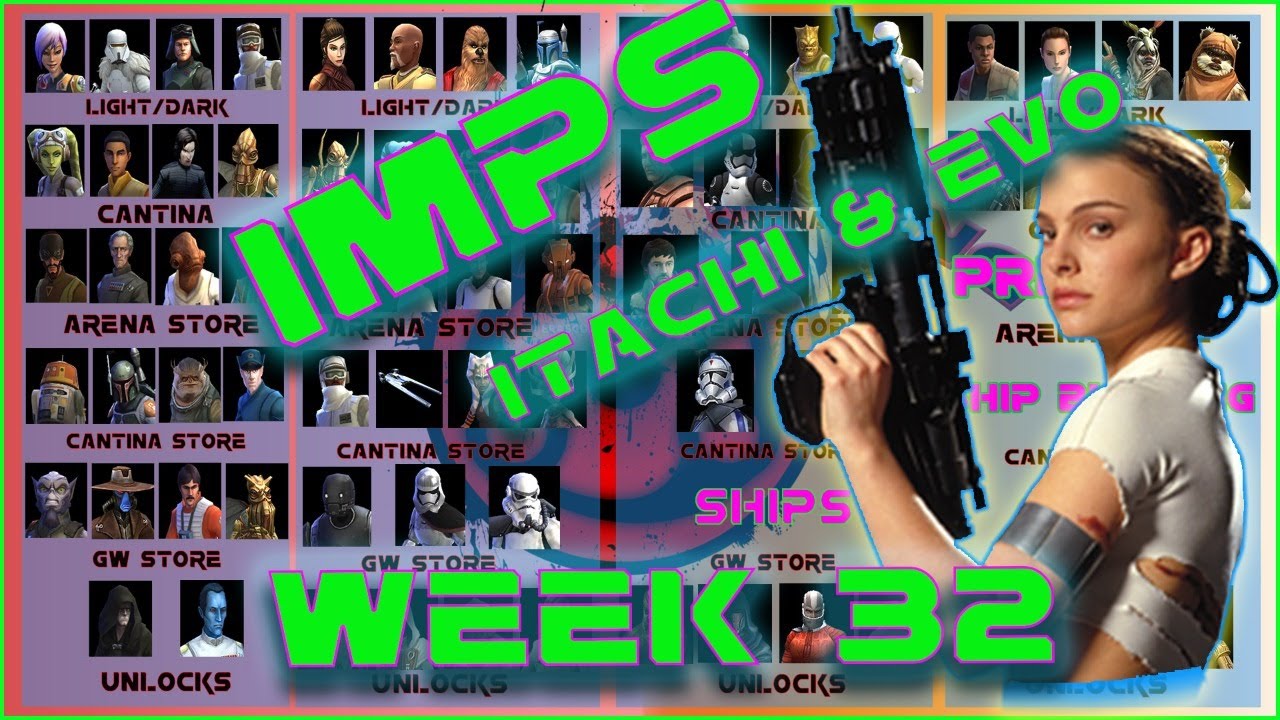 SWGOH F2P New Guide: IMPS Week 32 Padme - YouTube