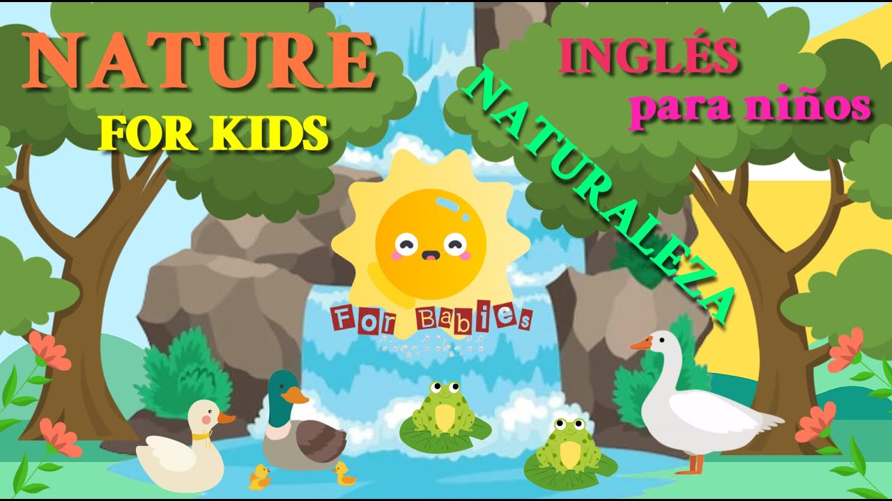 Inglés para niños. Aprende Inglés. La Naturaleza en Inglés. Nature for ...