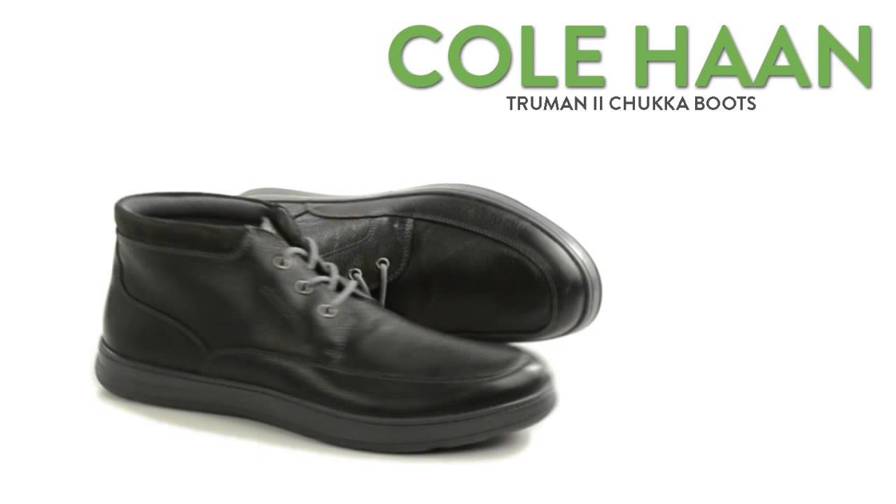 Cole Haan Truman II Chukka Boots (For Men) - YouTube