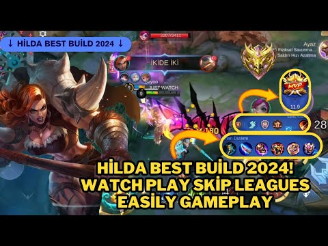 Hilda Best Build 2024! Watch Play Skip Leagues Easily Hilda Mobile ...