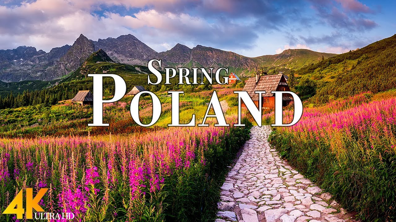 Spring Poland 4K Ultra HD • Explore Beautiful Spring Poland, Relaxation ...