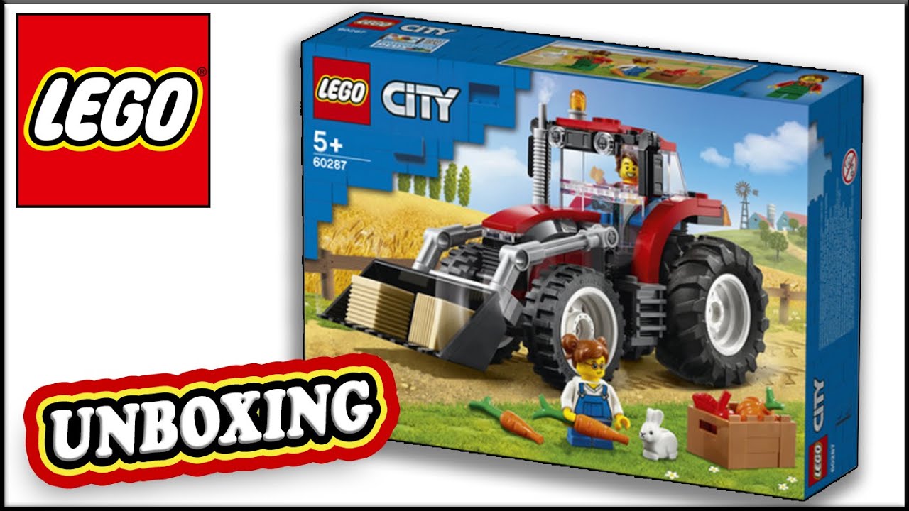 Lego 60287 Unboxing - City Tractor - YouTube