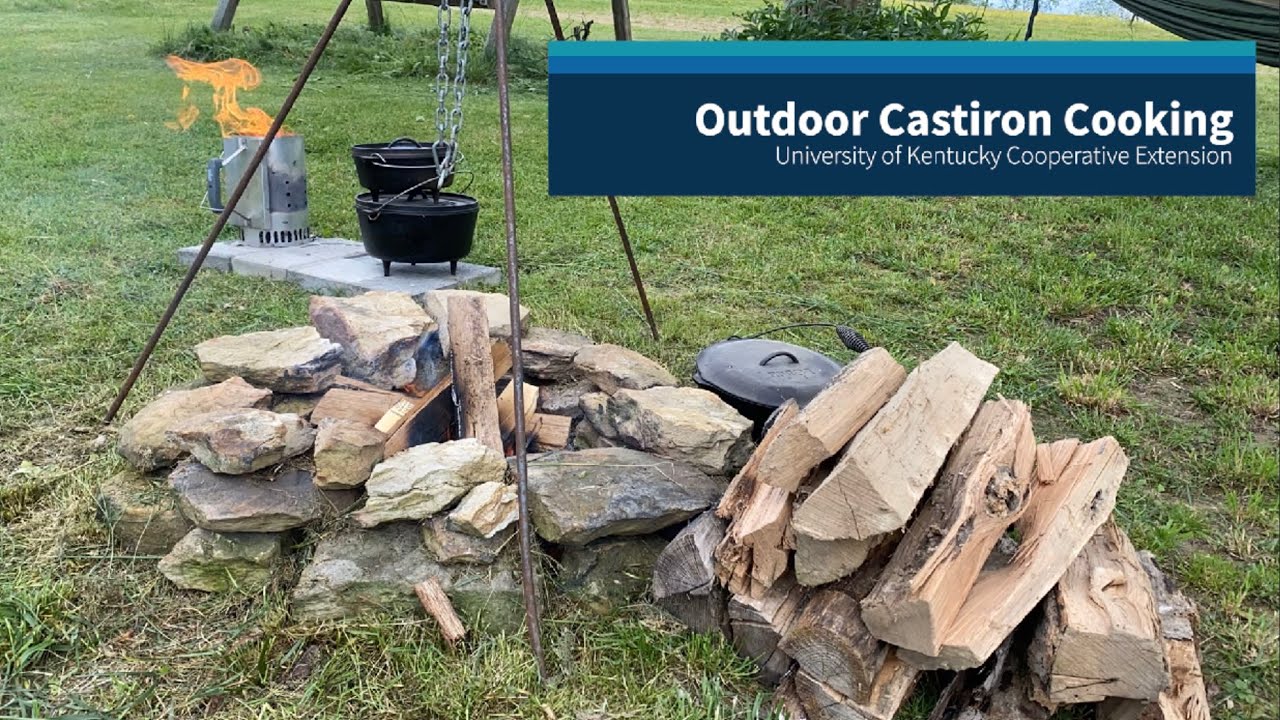 Outdoor Cast Iron Cooking in Dutch Ovens - YouTube