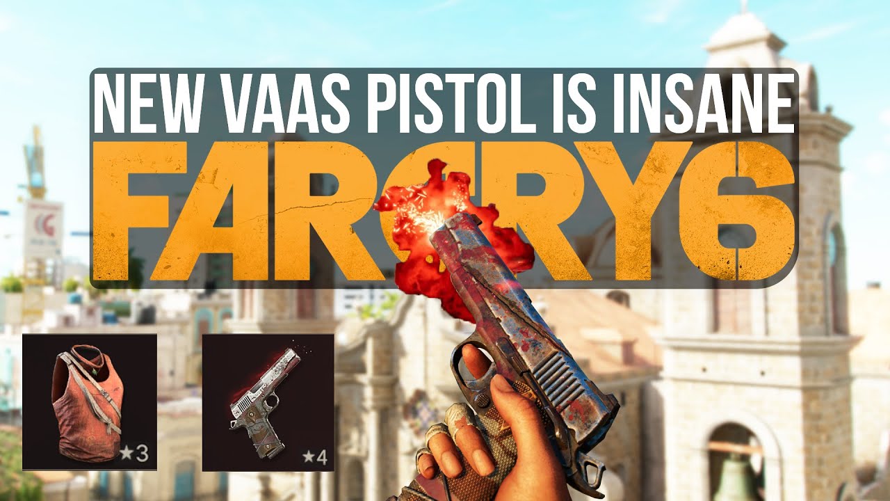 New Vaas Pistol In Far Cry 6 Is Insane! Vaas Outfit & More (Far Cry 6 ...