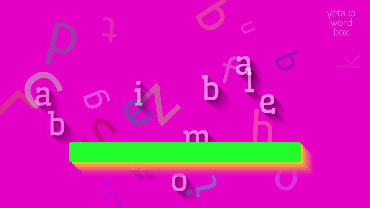 How To Say abominable High Quality Voices YouTube how-to-say-abominable-high-quality-voices-youtube