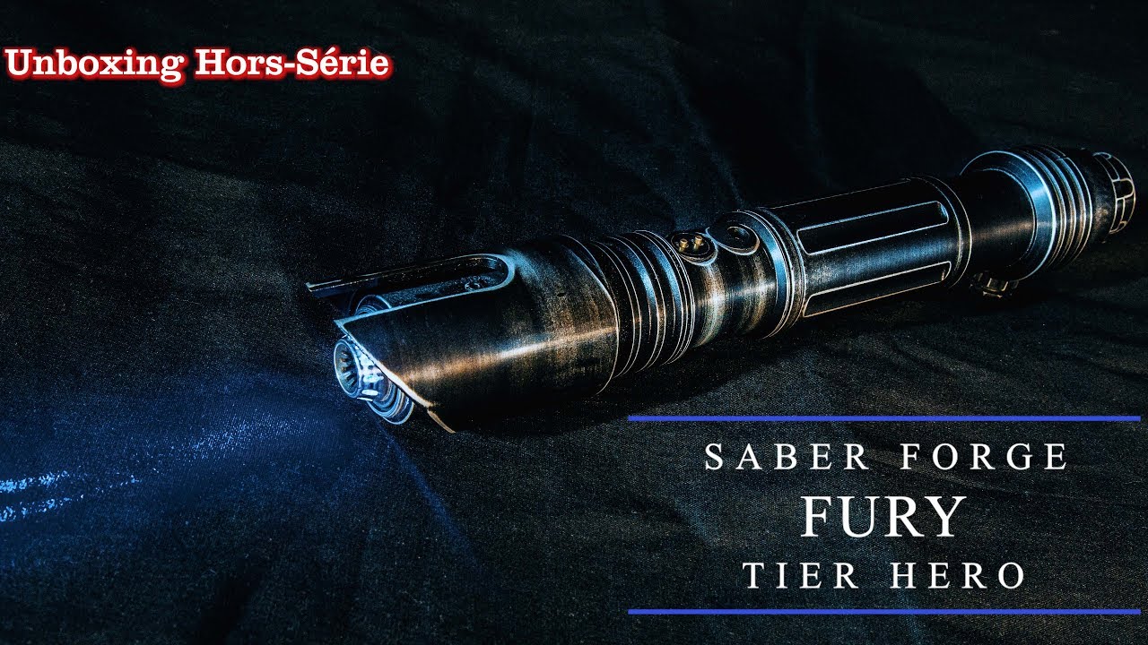 Unboxing Sabre Laser "FURY" Saber Forge - YouTube