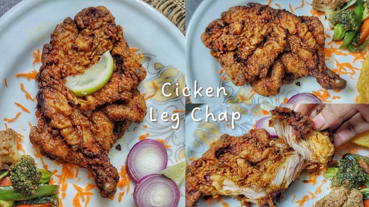 Eng) চিকেন লেগ চাপ রেসিপি | Chicken leg Chaap Recipe - YouTube