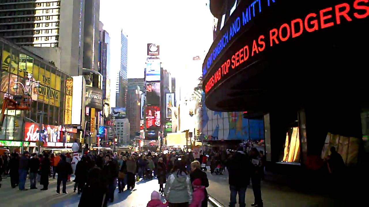 NJUJORK CITY-TIME SQUARE - YouTube