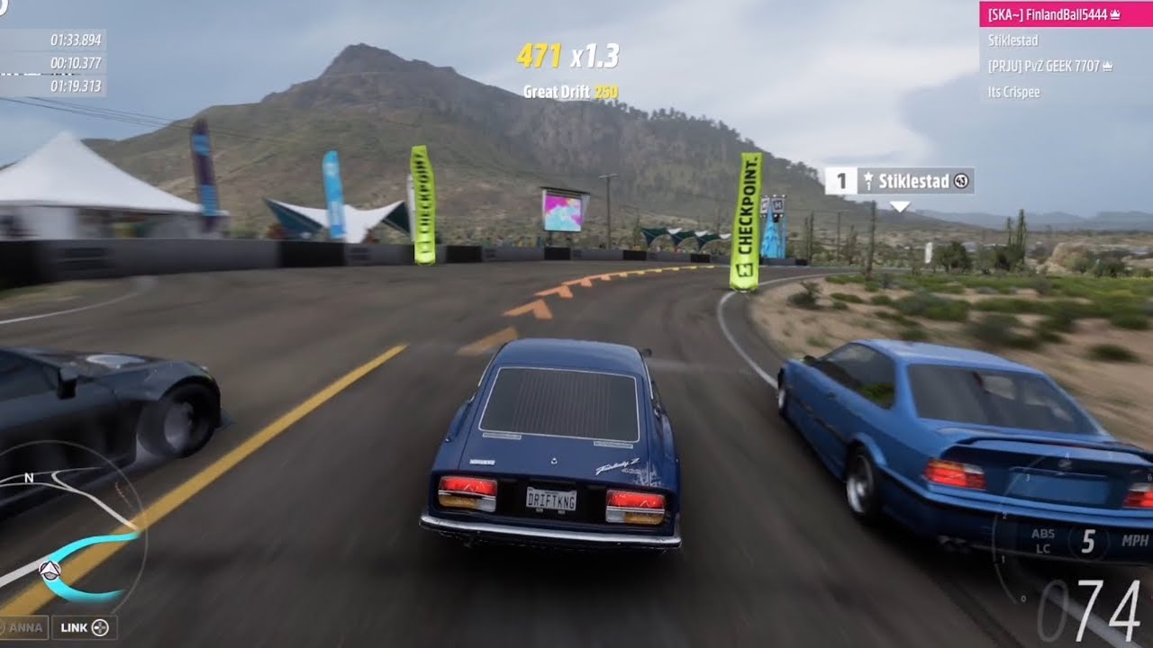 The Devil Z Dominates in Forza Horizon 5 (with eurobeat and Wangan ...