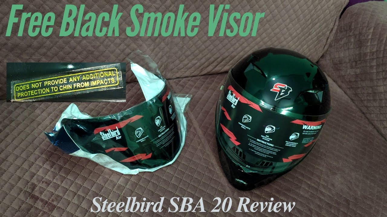Steelbird SBA 20 Flip Up Helmet With Free Black Smoke Visor | Best ...