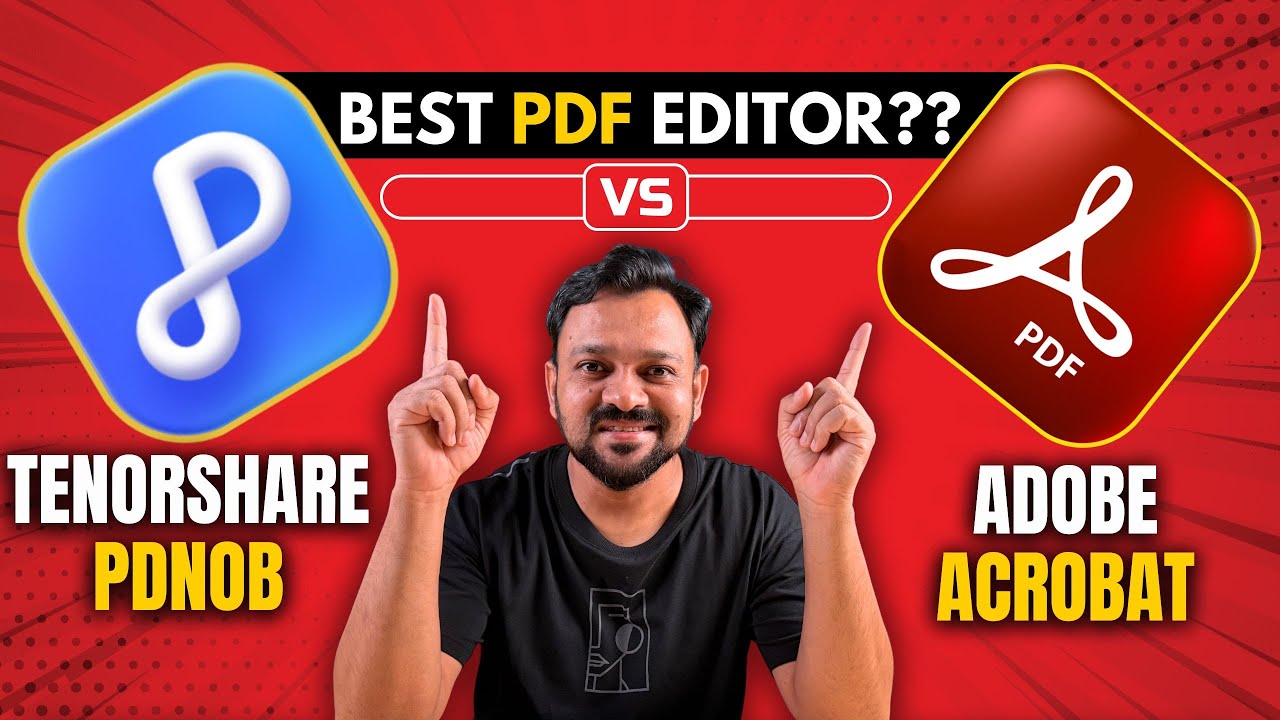 Tenorshare PDNob Vs Adobe Acrobat | Best PDF Editor in 2025? - YouTube
